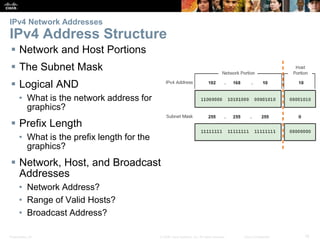 CCNA (R & S) Module 01 - Introduction to Networks - Chapter 7 | PPTX