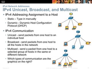 CCNA (R & S) Module 01 - Introduction to Networks - Chapter 7 | PPTX