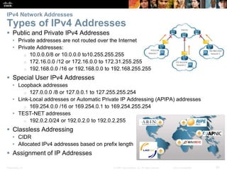 CCNA (R & S) Module 01 - Introduction to Networks - Chapter 7 | PPTX