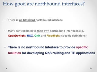 SCOR: Constraint Programming-based Northbound Interface for SDN | PPT