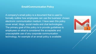 IT Network Security Policy | PDF