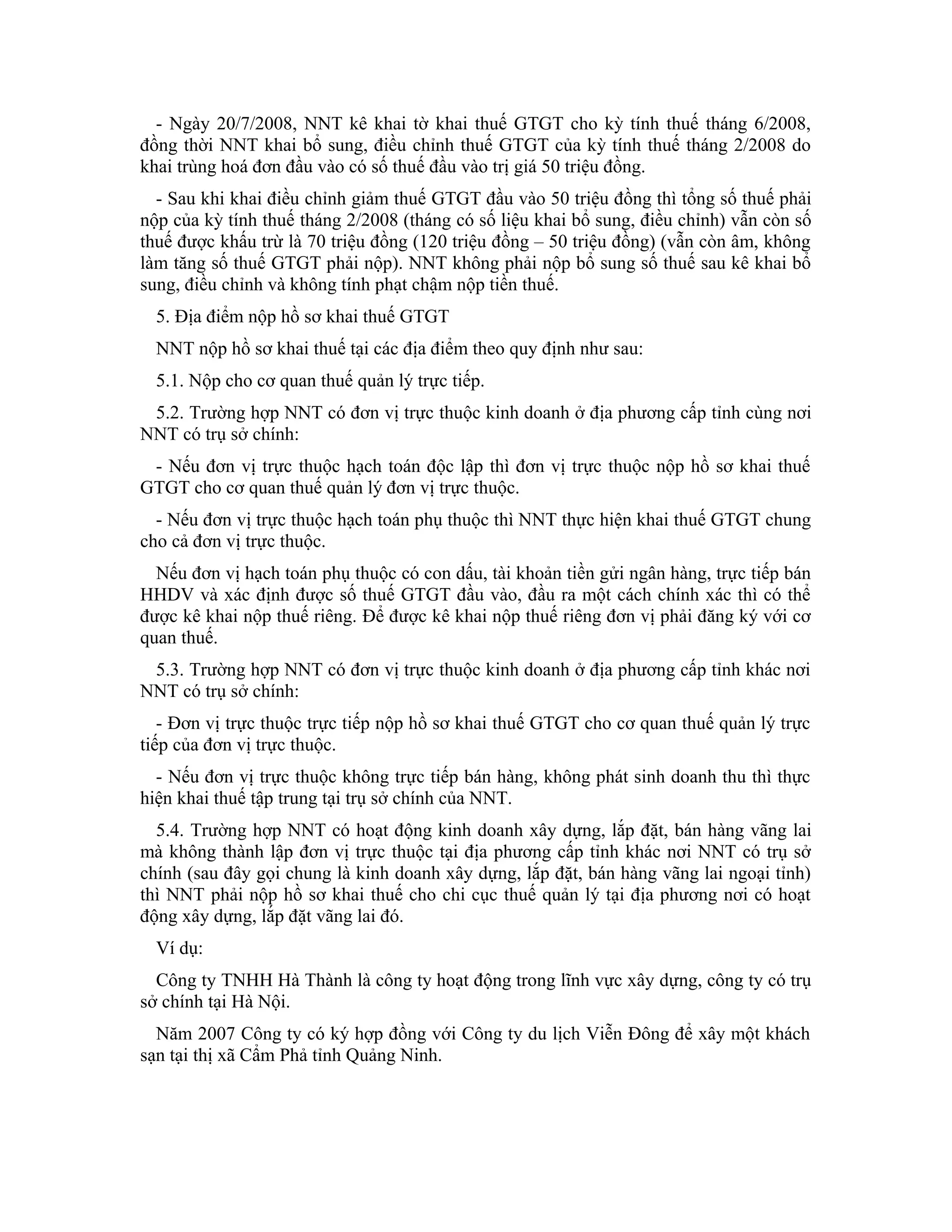 đốI tượng kê khai thuế gtgt theo tháng hay theo quý | PDF