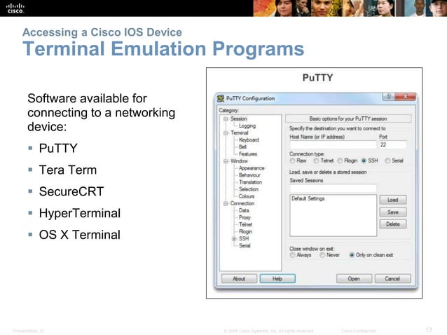 CCNA 1 Routing and Switching v5.0 Chapter 2 | PPTX | Operating Systems | Computer Software and ...