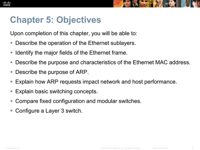 CCNA 1 Routing and Switching v5.0 Chapter 5 | PPTX | Computer Networking | Computing