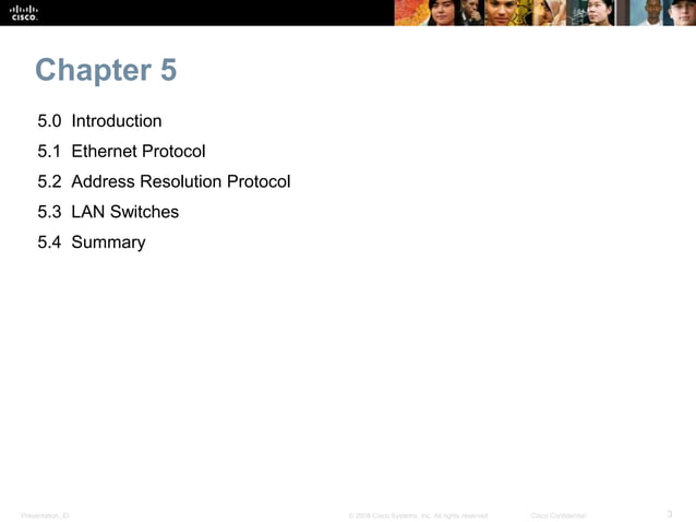 CCNA 1 Routing and Switching v5.0 Chapter 5 | PPTX | Computer Networking | Computing