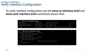 Detailed explanation of Basic router configuration | PPTX