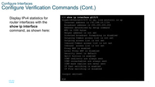 Chapter: Basic Router Configuration Cisco | PPTX
