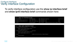 Chapter: Basic Router Configuration Cisco | PPTX