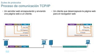 Modulo 3 de ccna 1 de Cisco sobre protocolos y modelos | PPTX