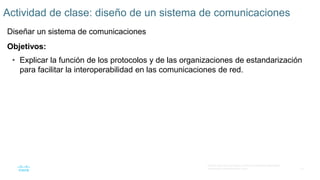 Modulo 3 de ccna 1 de Cisco sobre protocolos y modelos | PPTX