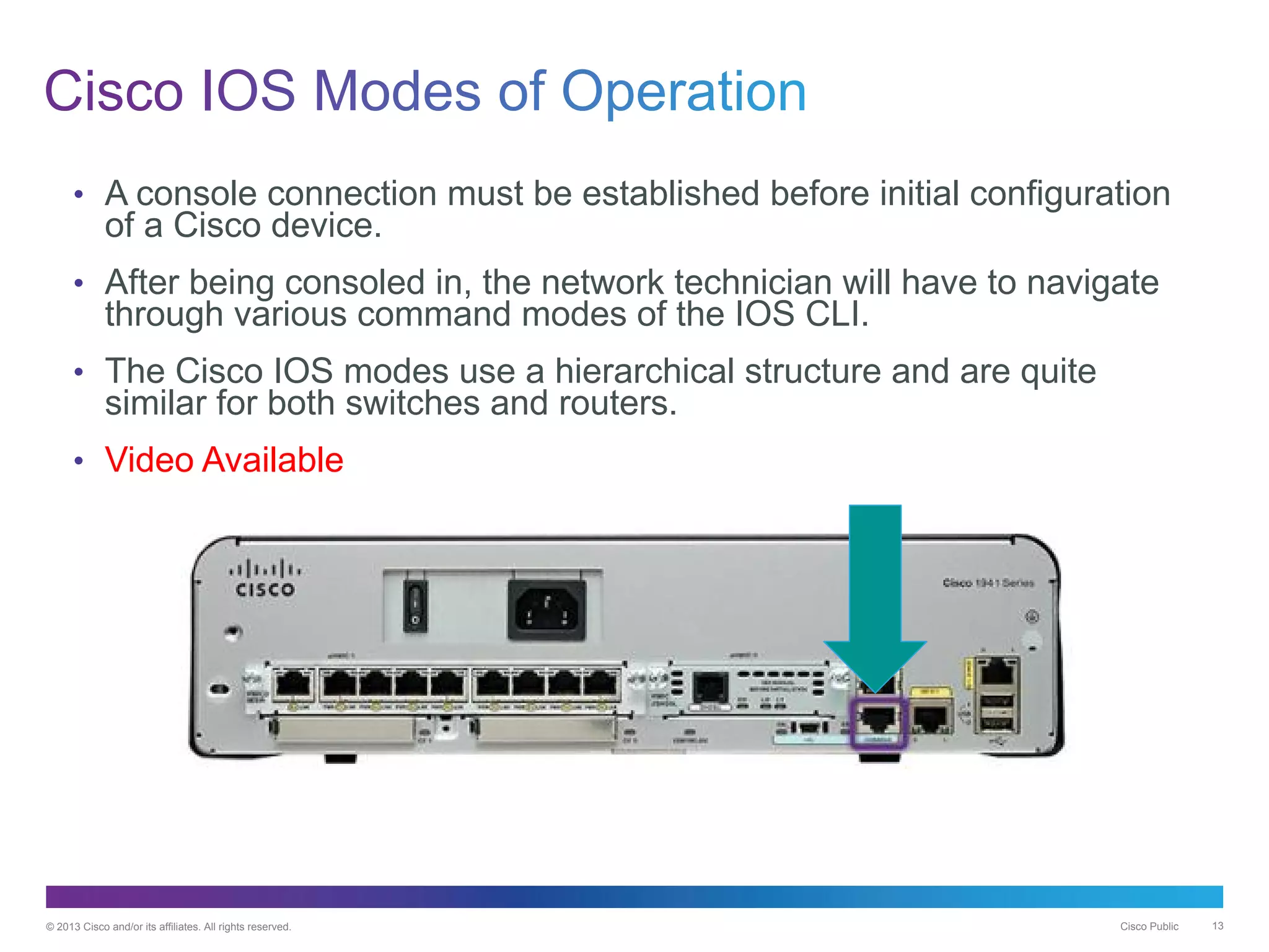 Chapter 2 Configure a Network Operating System | PDF