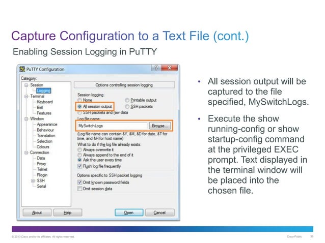 Chapter 2 Configure a Network Operating System | PPT