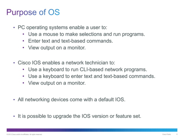 Chapter 2 Configure a Network Operating System | PPT