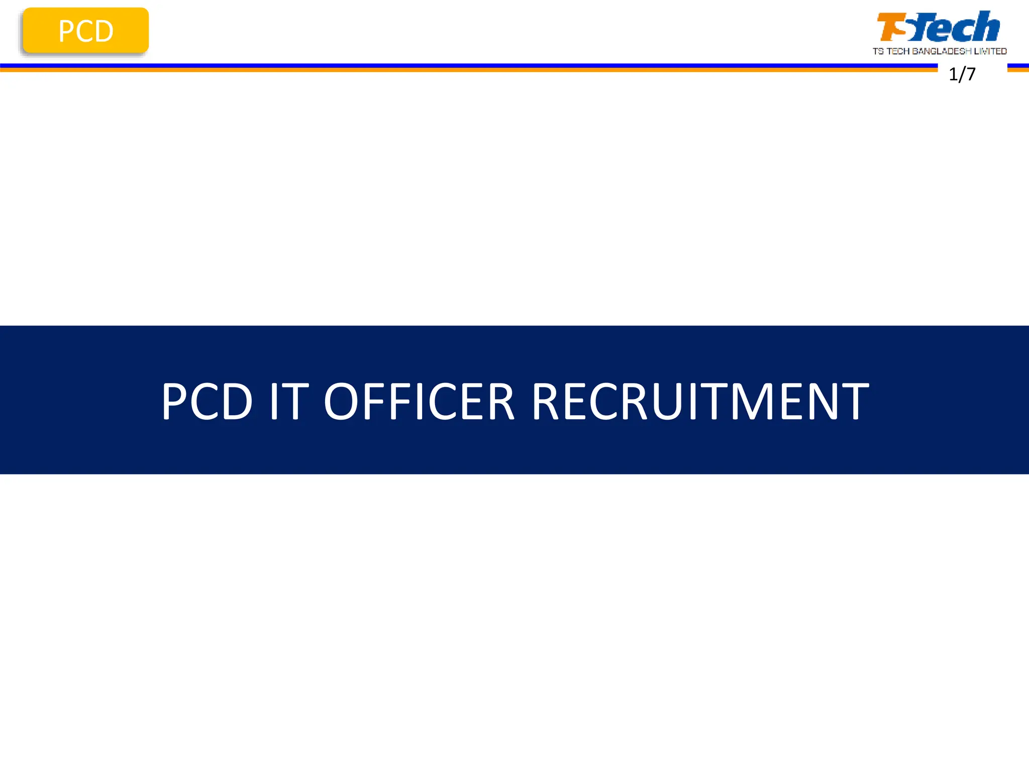 IT Officer recruitment purpose what do.pptx | Technology & Computing
