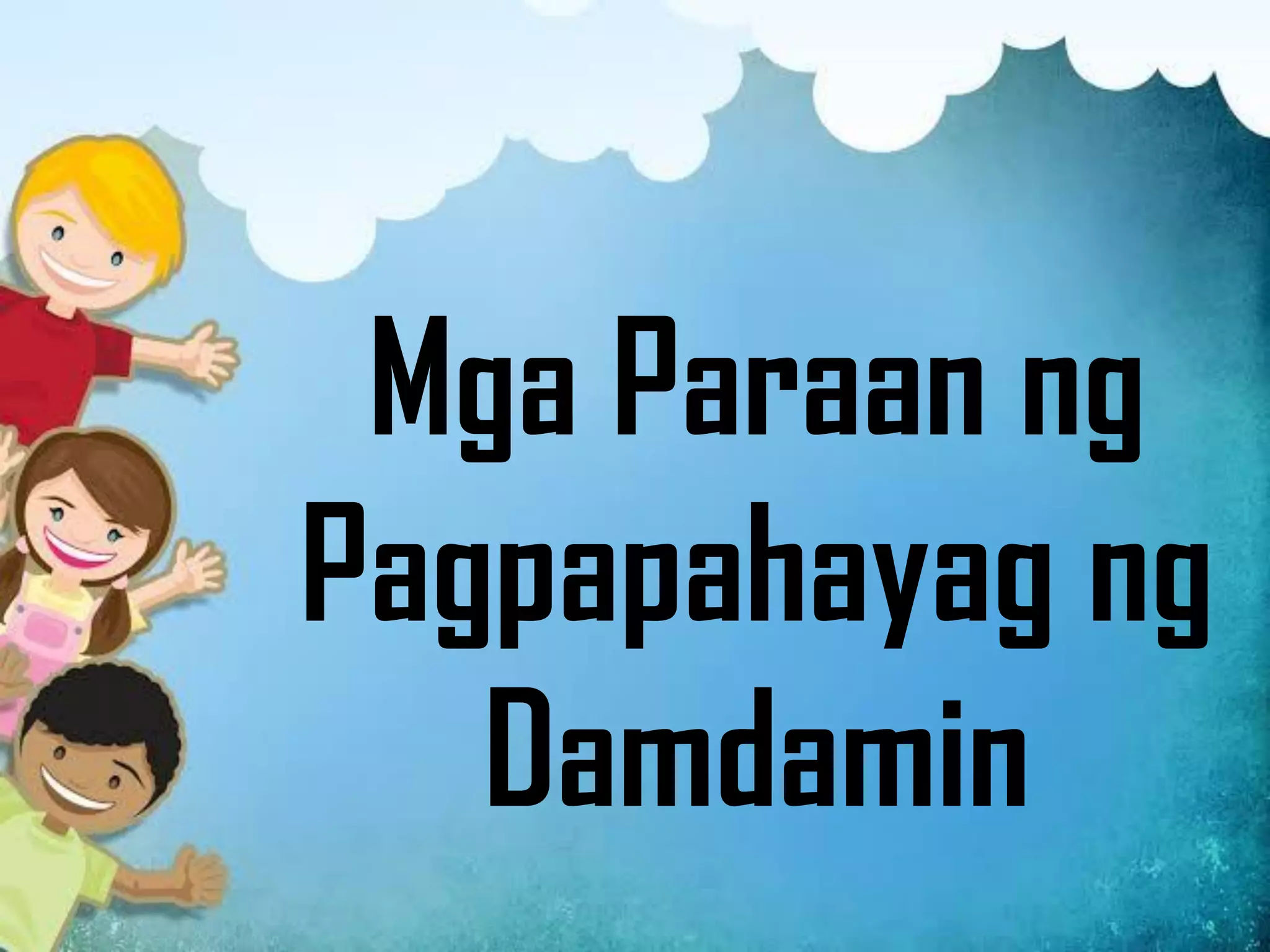 Pagsasaad ng Saloobin at Damdamin | PDF