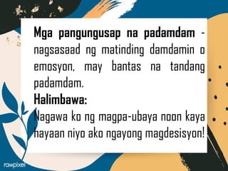 Pagsasaad ng Saloobin at Damdamin | PDF