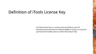 iTools 4.5.1.8 Crack + License Key Free Download [Latest 2025] | PPTX