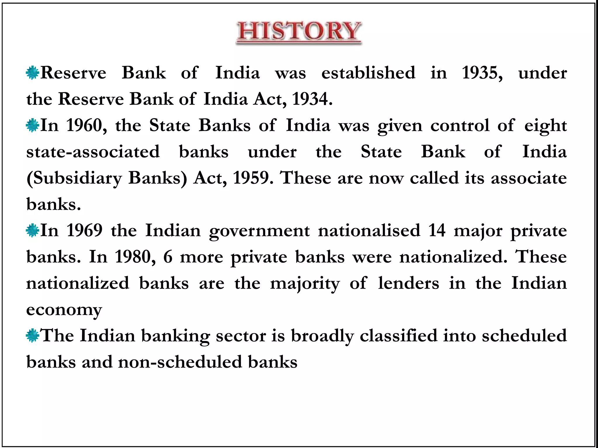 INTRODUCTION TO BANKING | PPTX