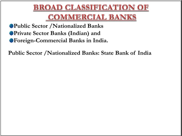 INTRODUCTION TO BANKING | PPTX