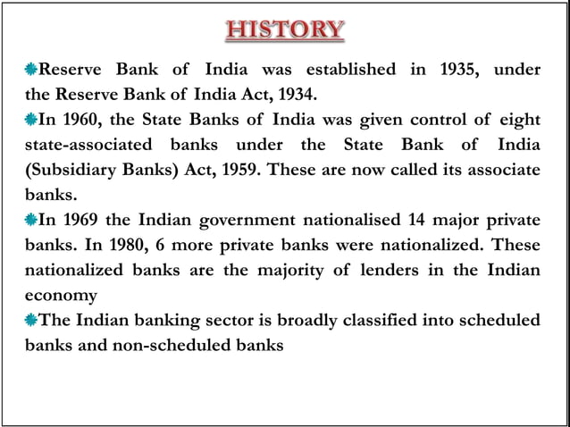 INTRODUCTION TO BANKING | PPTX