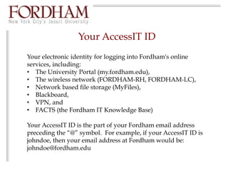 It orientation | PPT