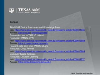 IT orientation presentation guide | PPTX