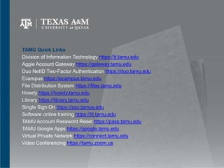IT orientation presentation guide | PPTX