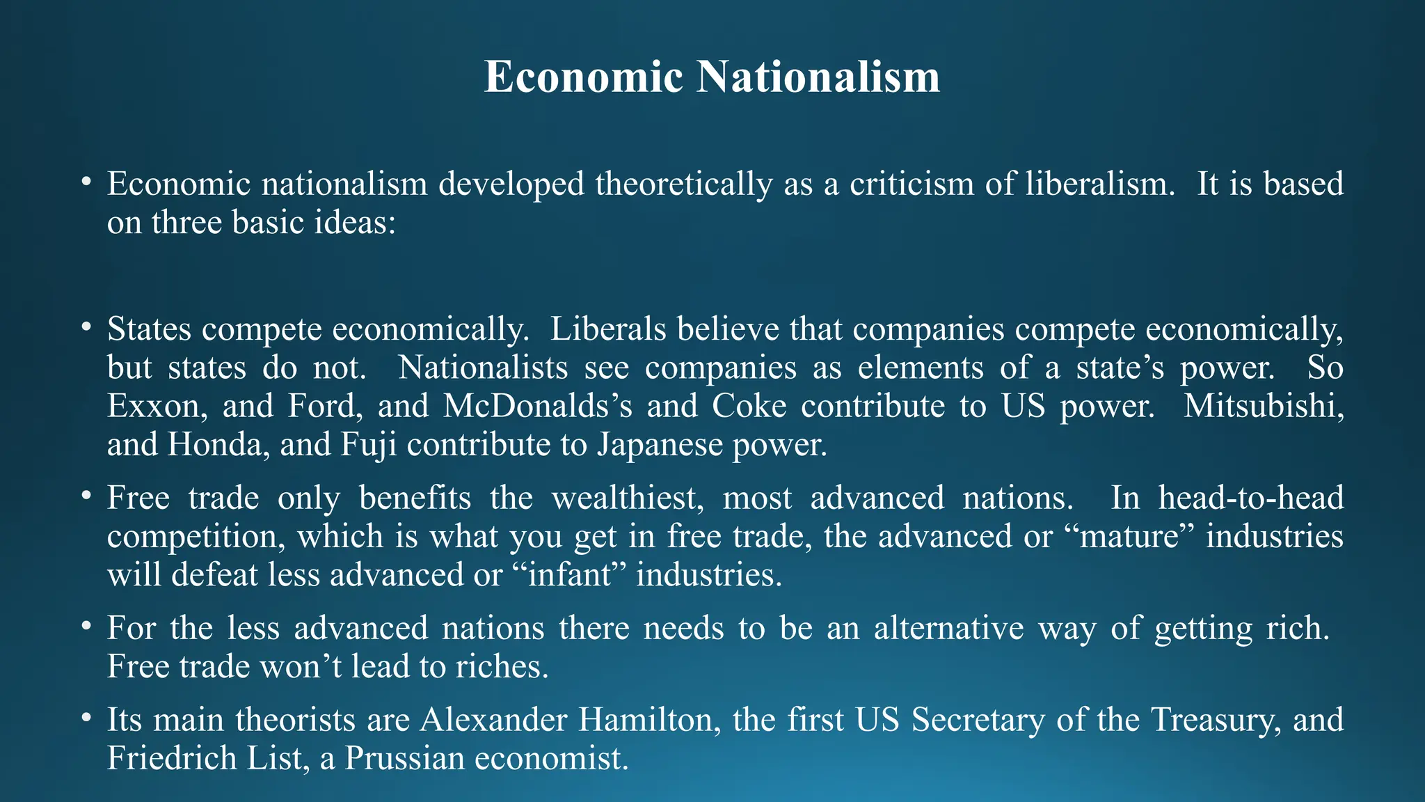 international trade theory of IPE-economcis | PPTX