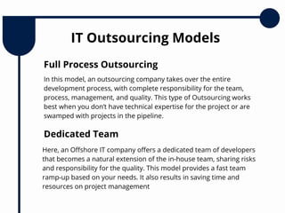 IT Outsourcing Business Model | PDF