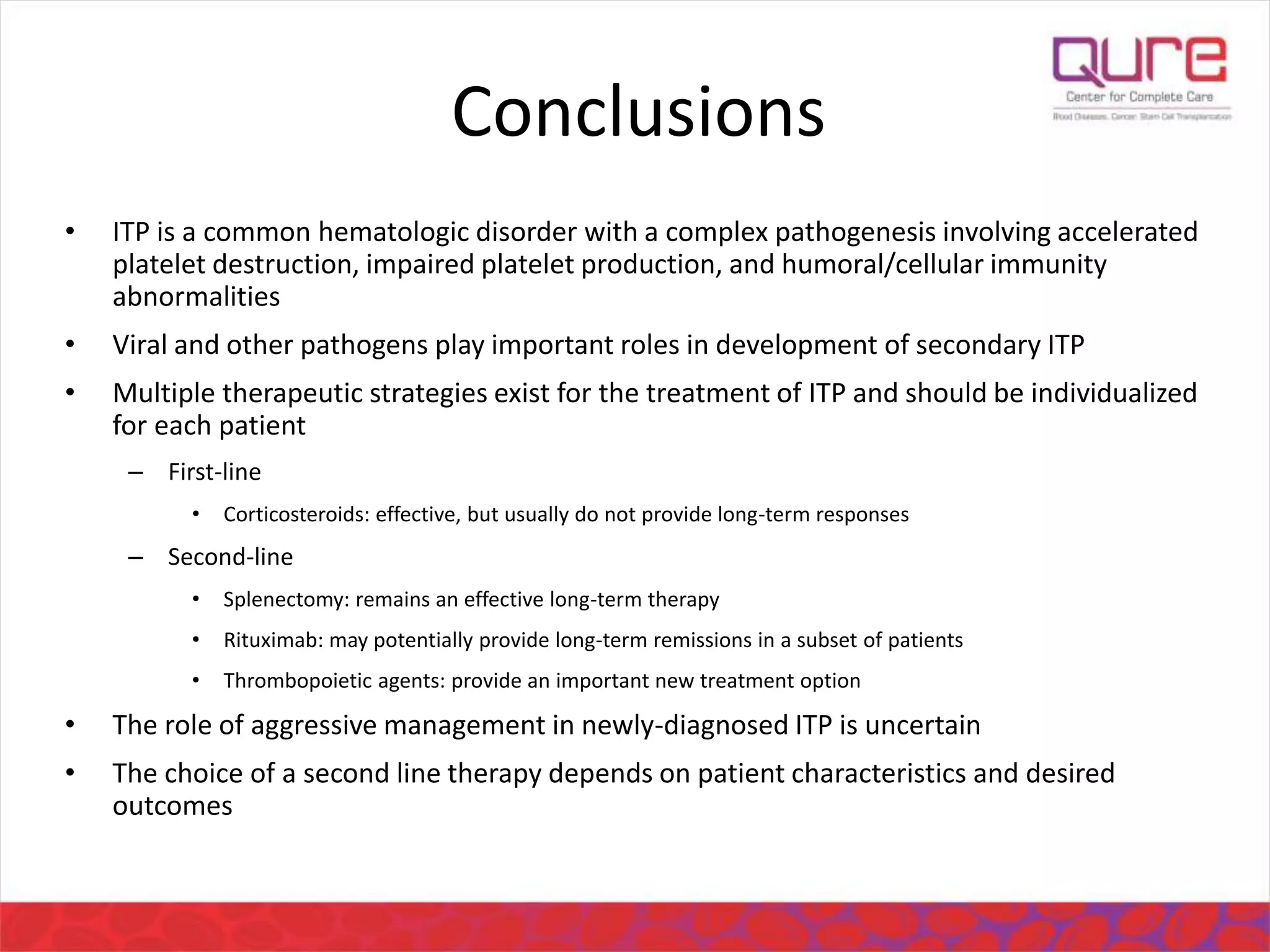 Immune thrombocyopenia (ITP) | PPTX