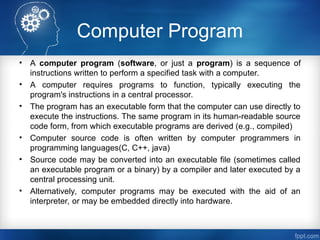 Introduction To Programming subject1.ppt