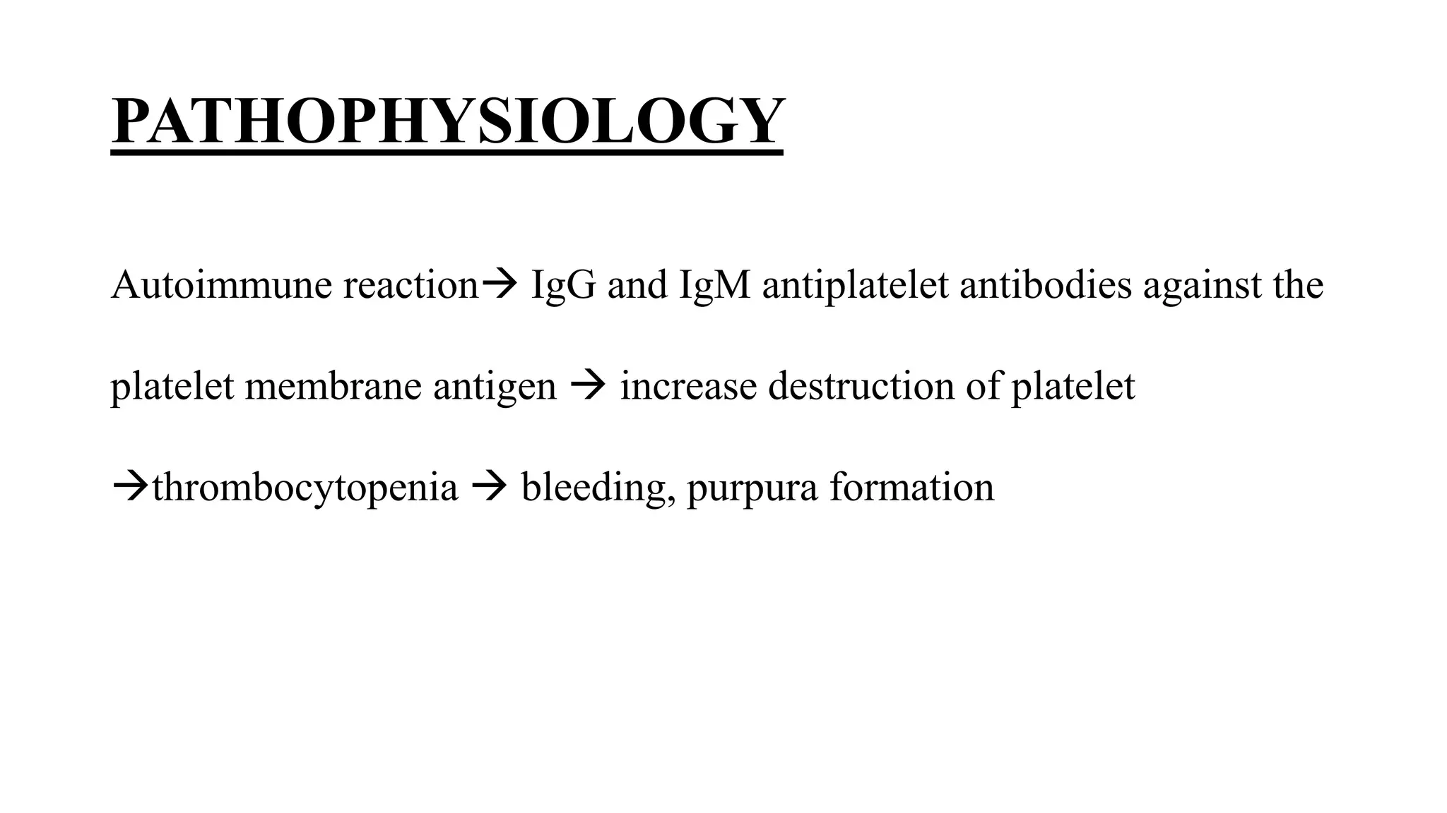 Idiopathic thrombocytopenic pupura (ITP) | PPT