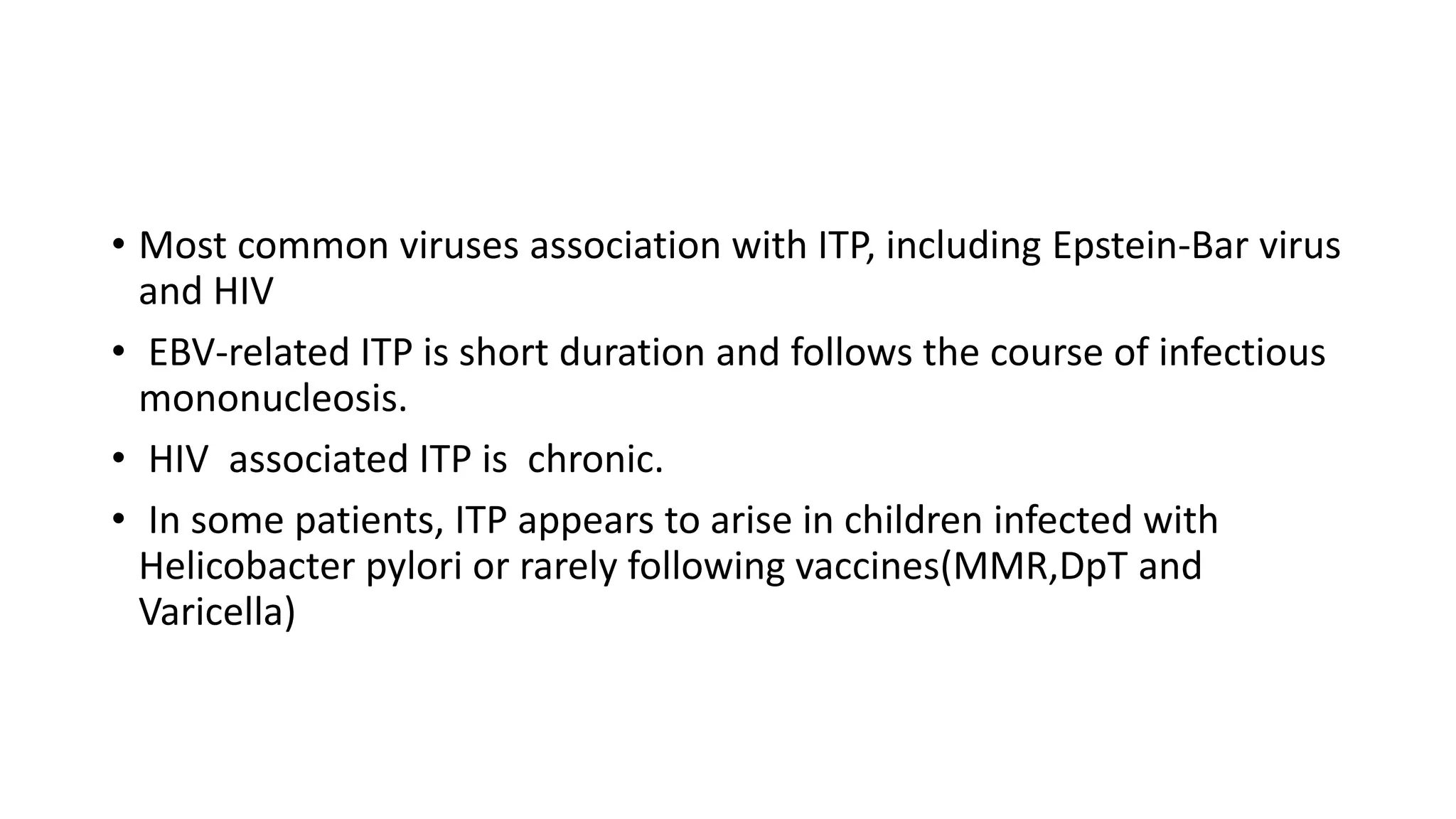Idiopathic thrombocytopenic Purpura | PPTX | Infectious Diseases ...