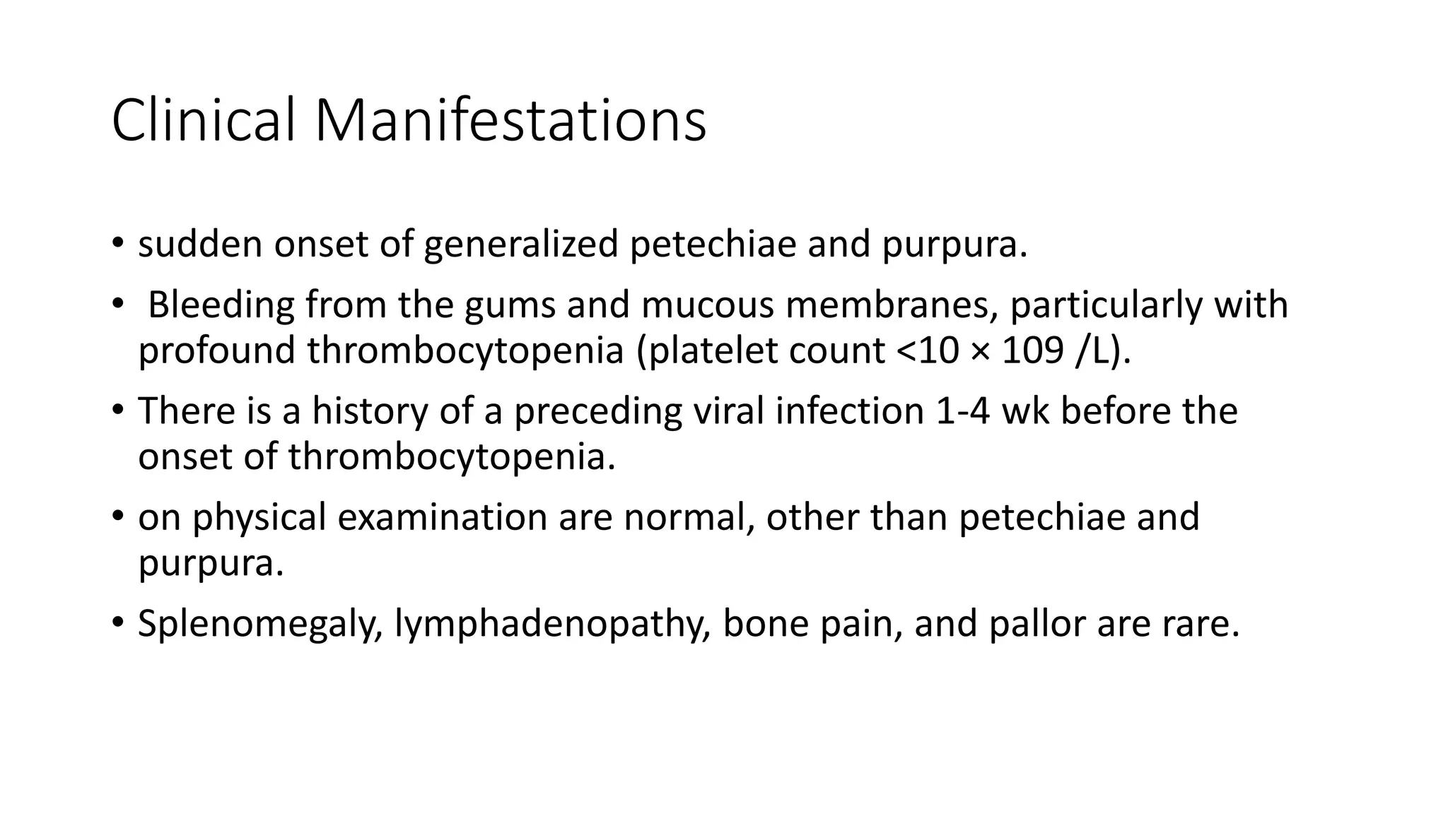 Idiopathic thrombocytopenic Purpura | PPTX | Infectious Diseases ...