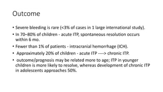 Idiopathic thrombocytopenic Purpura | PPTX