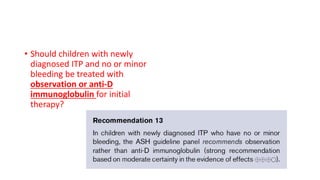 Idiopathic thrombocytopenic Purpura | PPTX