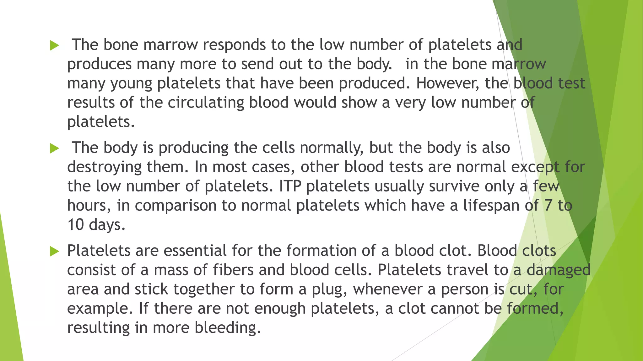 IDIOPATHIC THROMBOCYTOPENIC PURPURA (ITP) | PPTX