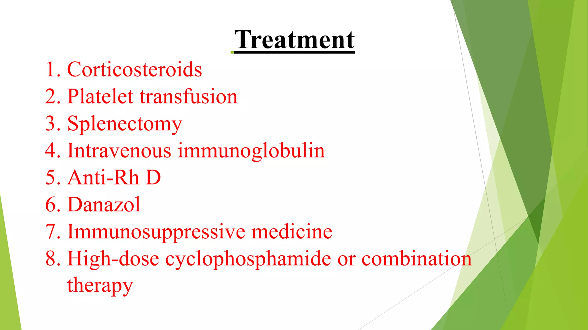 IDIOPATHIC THROMBOCYTOPENIC PURPURA (ITP) | PPTX