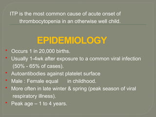 ITP (Nelson textbook of Pediatrics).pptx