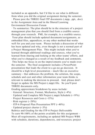 ITP-6 - Consolidated Project Management Plan(PMBOK 2, 3.5-3.7, 9).docx
