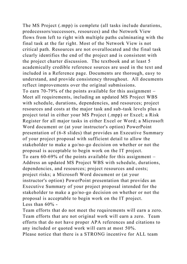 ITP-6 - Consolidated Project Management Plan(PMBOK 2, 3.5-3.7, 9).docx ...