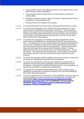 Itp accreditation-itp-elective-training-posts | PDF | Surgery | Medical ...