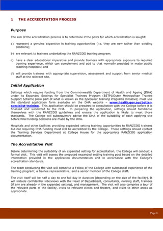 Itp accreditation-itp-elective-training-posts | PDF | Surgery | Medical ...