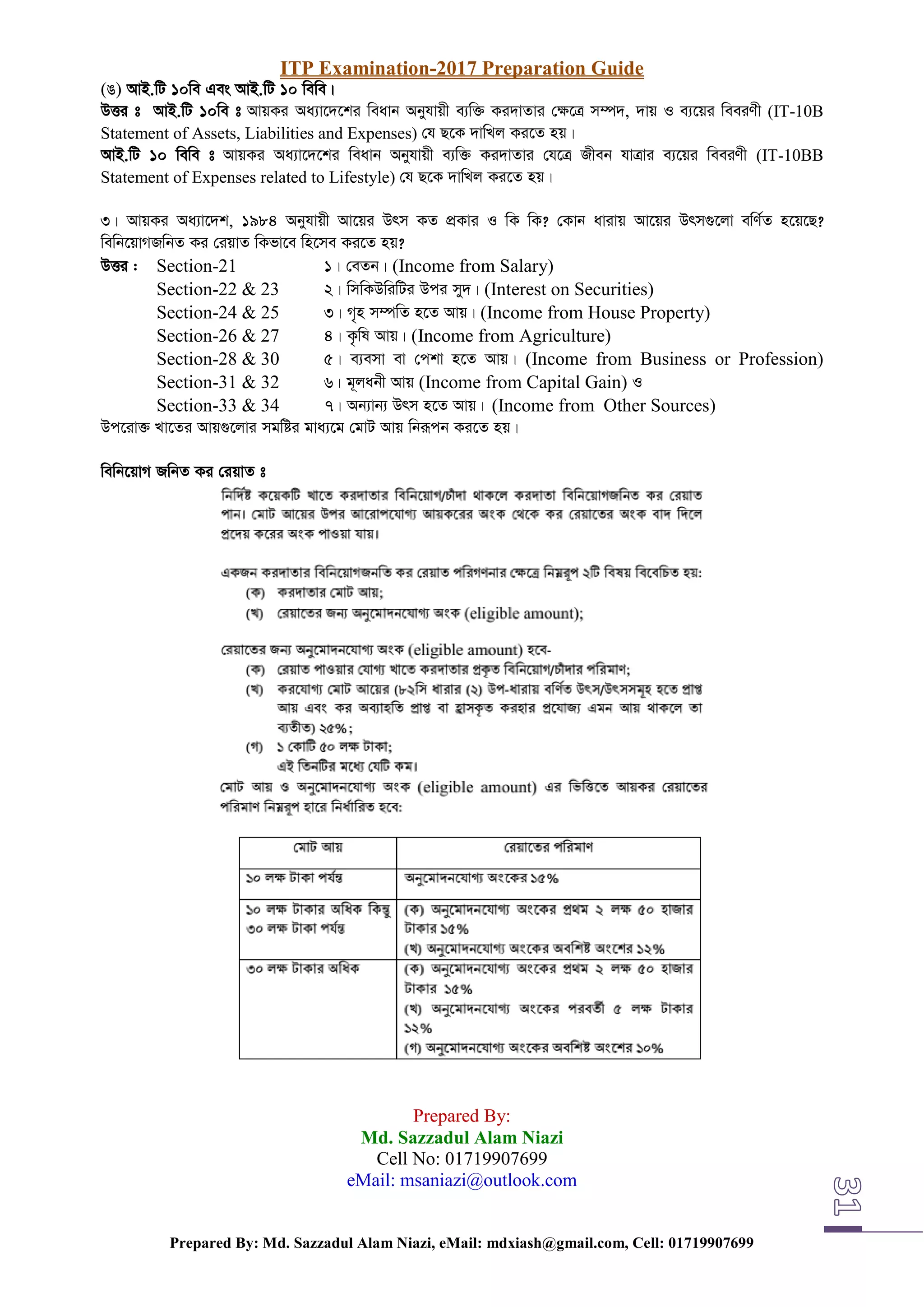 Itp exam-preparation-guide | PDF
