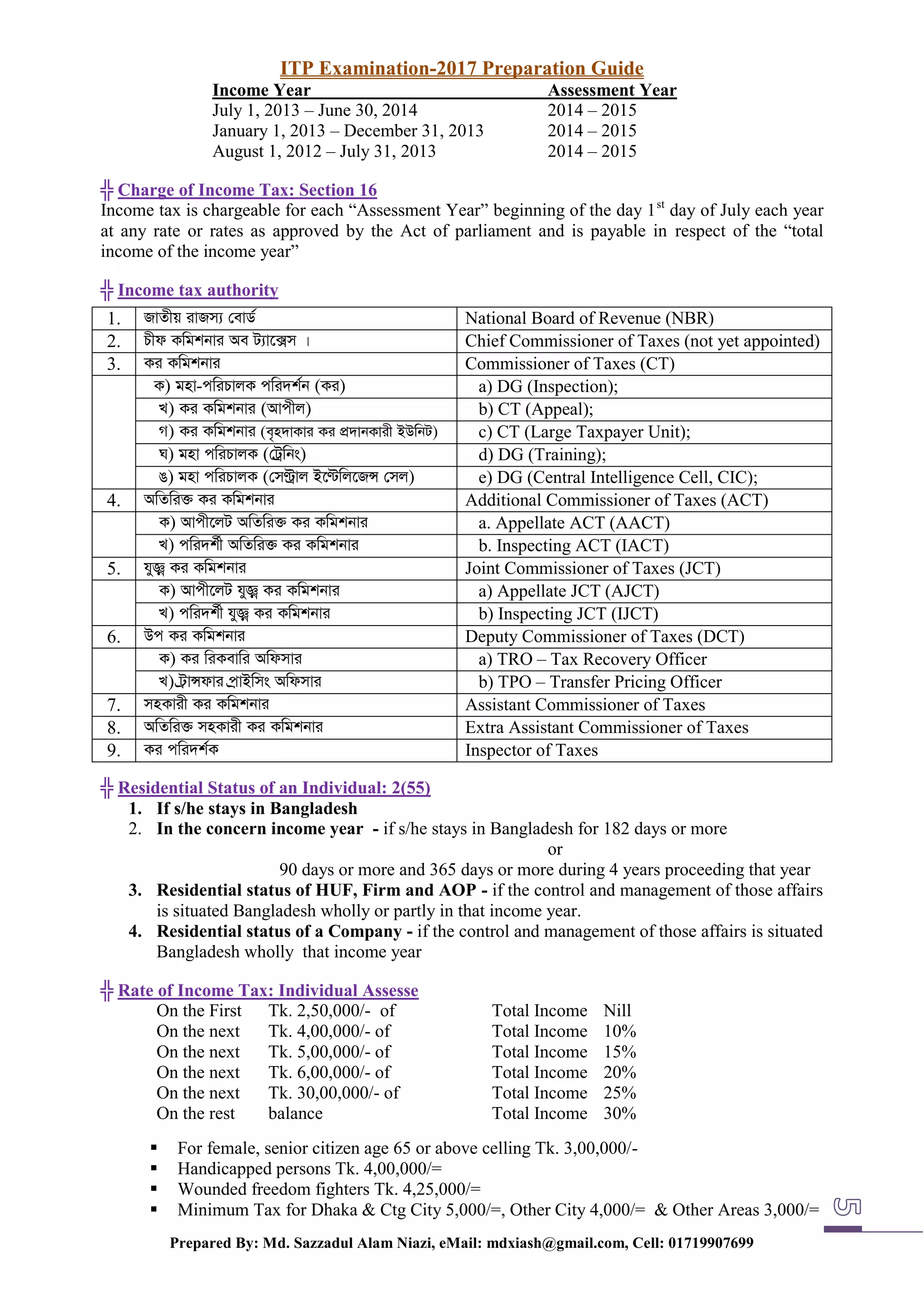 Itp exam-preparation-guide | PDF