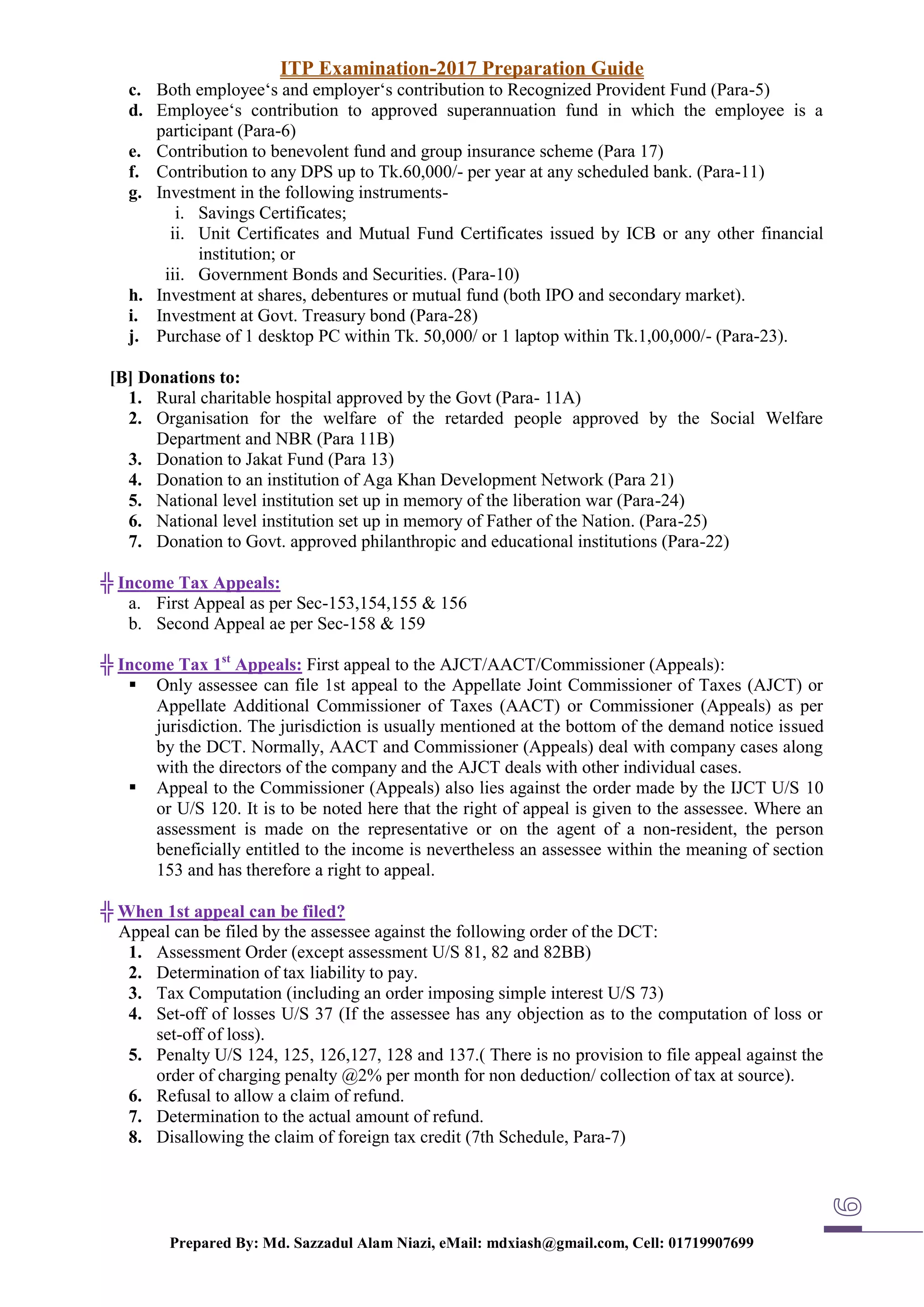 Itp exam-preparation-guide | PDF