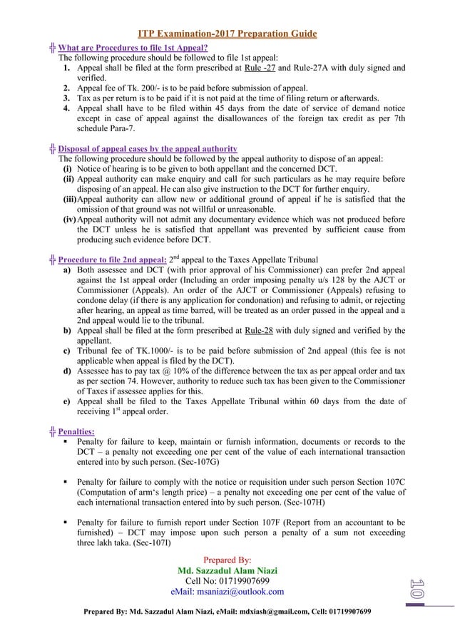 Itp exam-preparation-guide | PDF | Business Accounting & Finance | Business