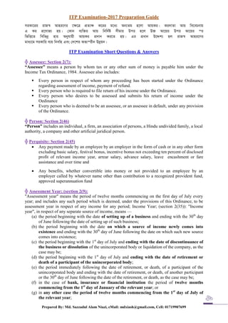 Itp exam-preparation-guide | PDF