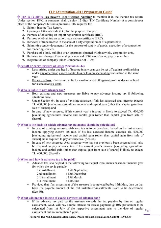 Itp exam-preparation-guide | PDF | Business Accounting & Finance | Business