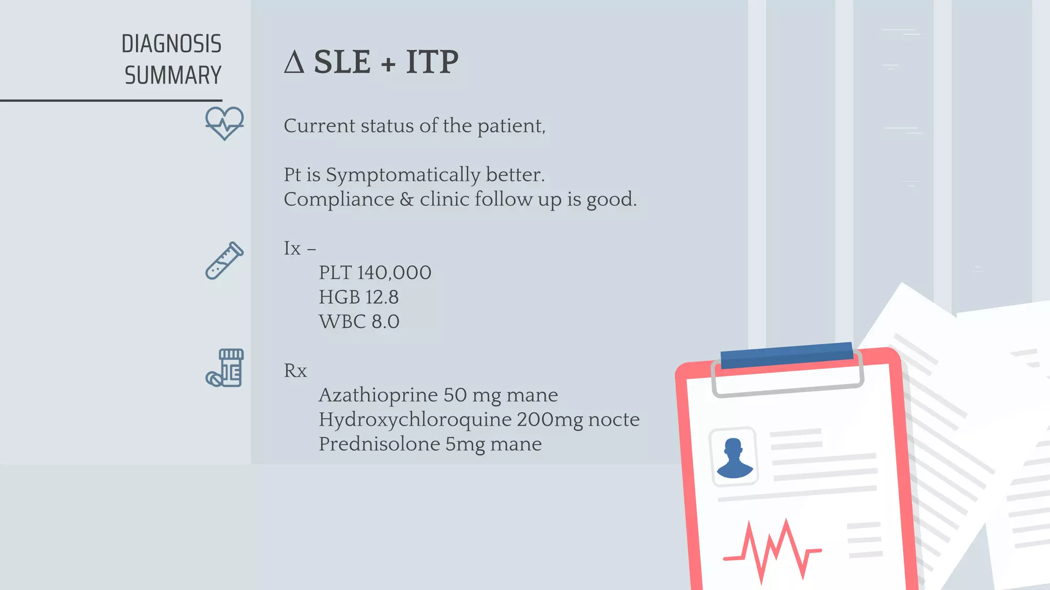 ITP and SLE Clinical case presentation by Pamudith Karunaratne | PPSX ...